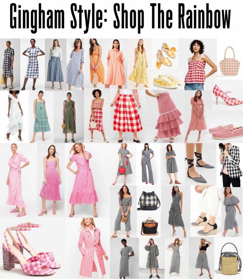 Gingham Style: Where to buy gingham for spring summer 2020 – Emily Jane ...